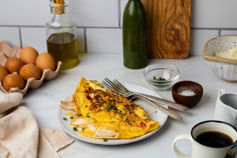 Chicken Omelette | Golden Truffle