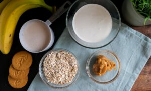Banana And Cream Oatmeal | Golden Truffle