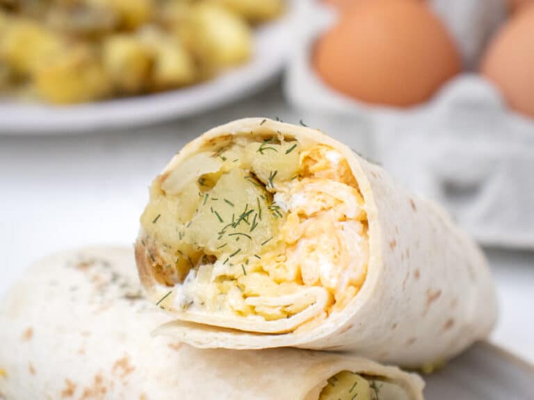 Breakfast Potato Burrito | Golden Truffle