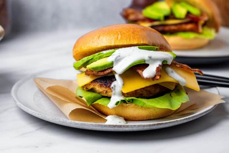 Chicken Bacon Ranch Sandwich | Golden Truffle