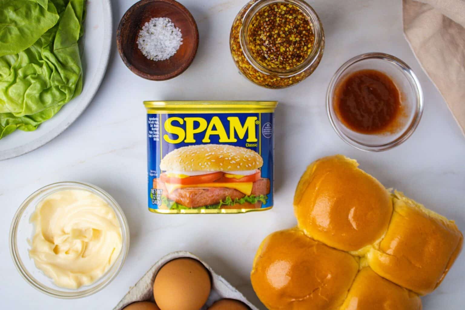 Spam Breakfast Sandwich | Golden Truffle