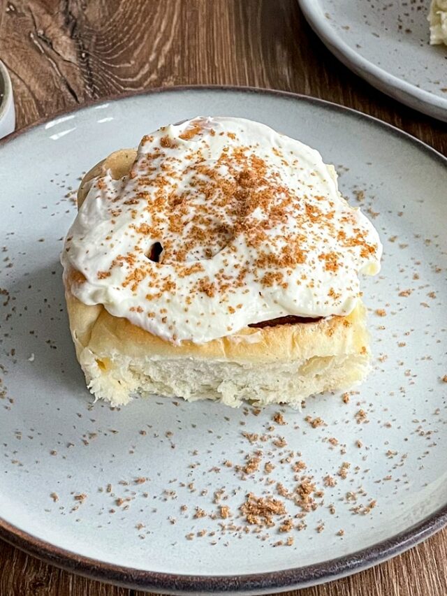 How To Make Eggless Cinnamon Rolls | Golden Truffle