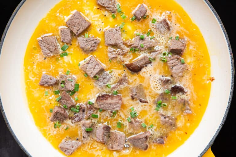 Steak & Scrambled Eggs | Golden Truffle