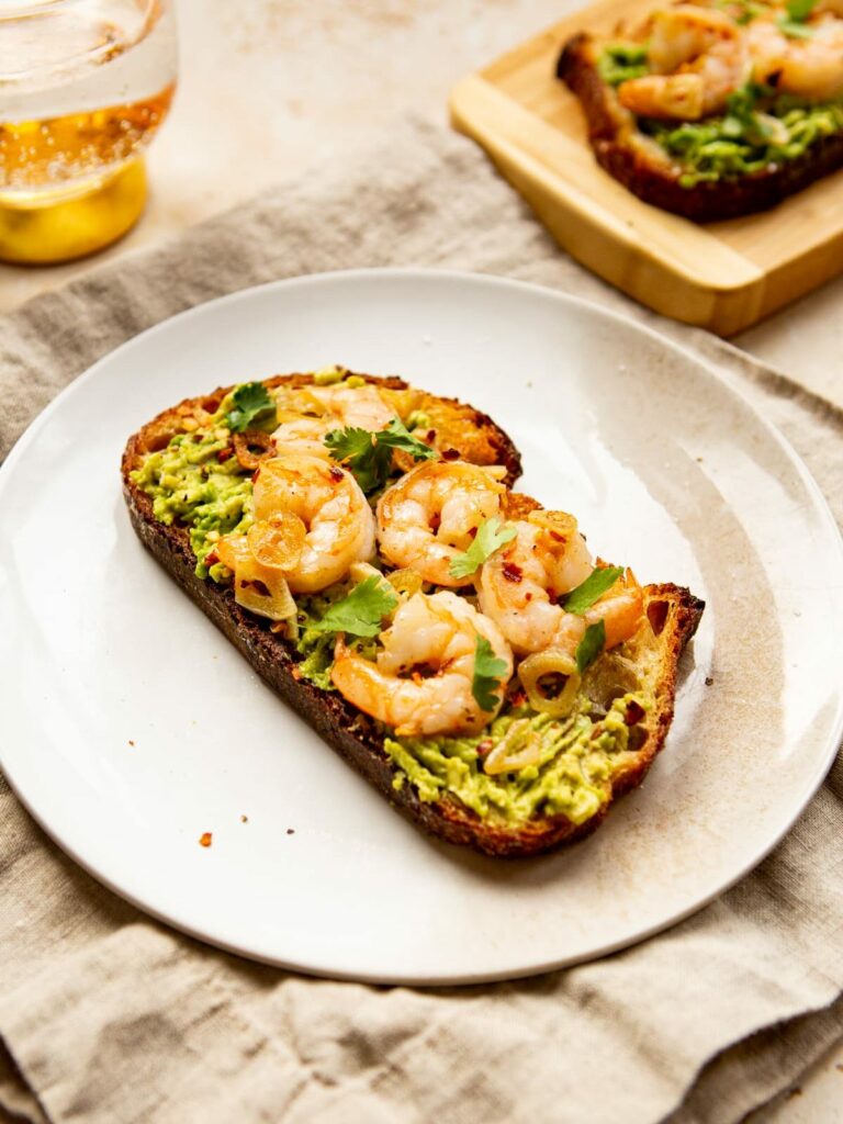 Avocado Cream Cheese Toast | Golden Truffle